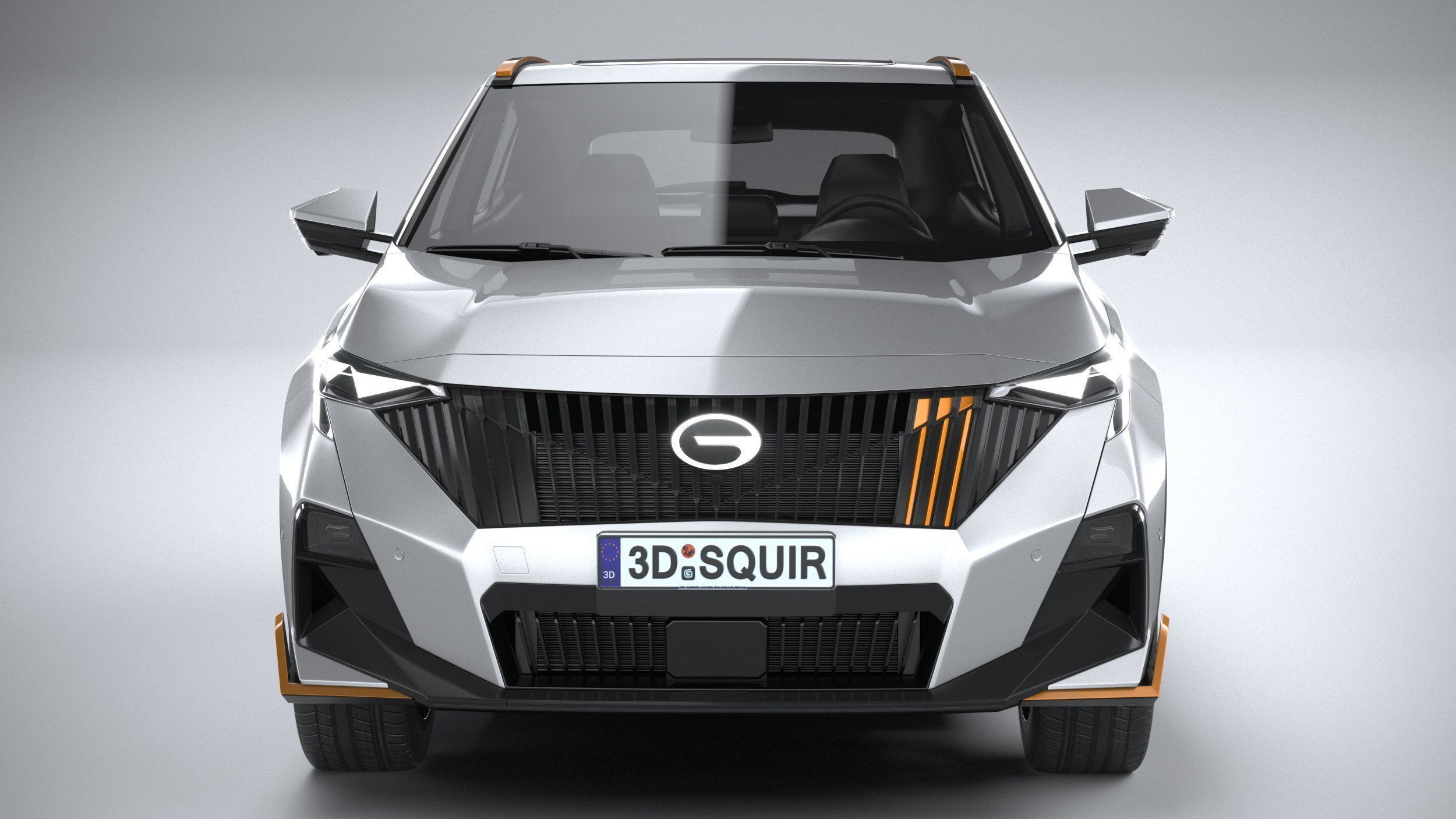 GAC GS3 2023 R Style 3D model | CGTrader