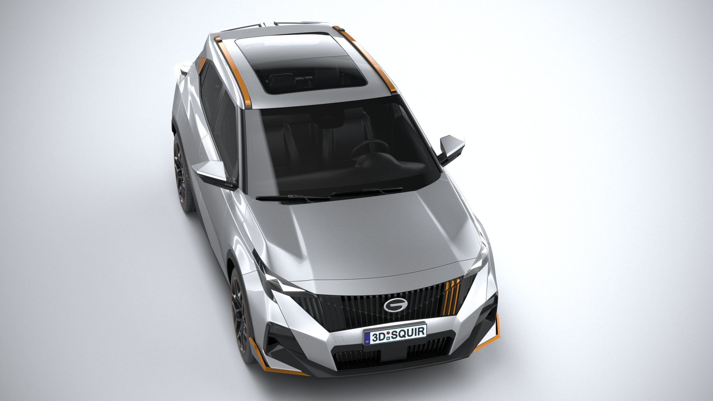 GAC GS3 2023 R Style 3D model | CGTrader