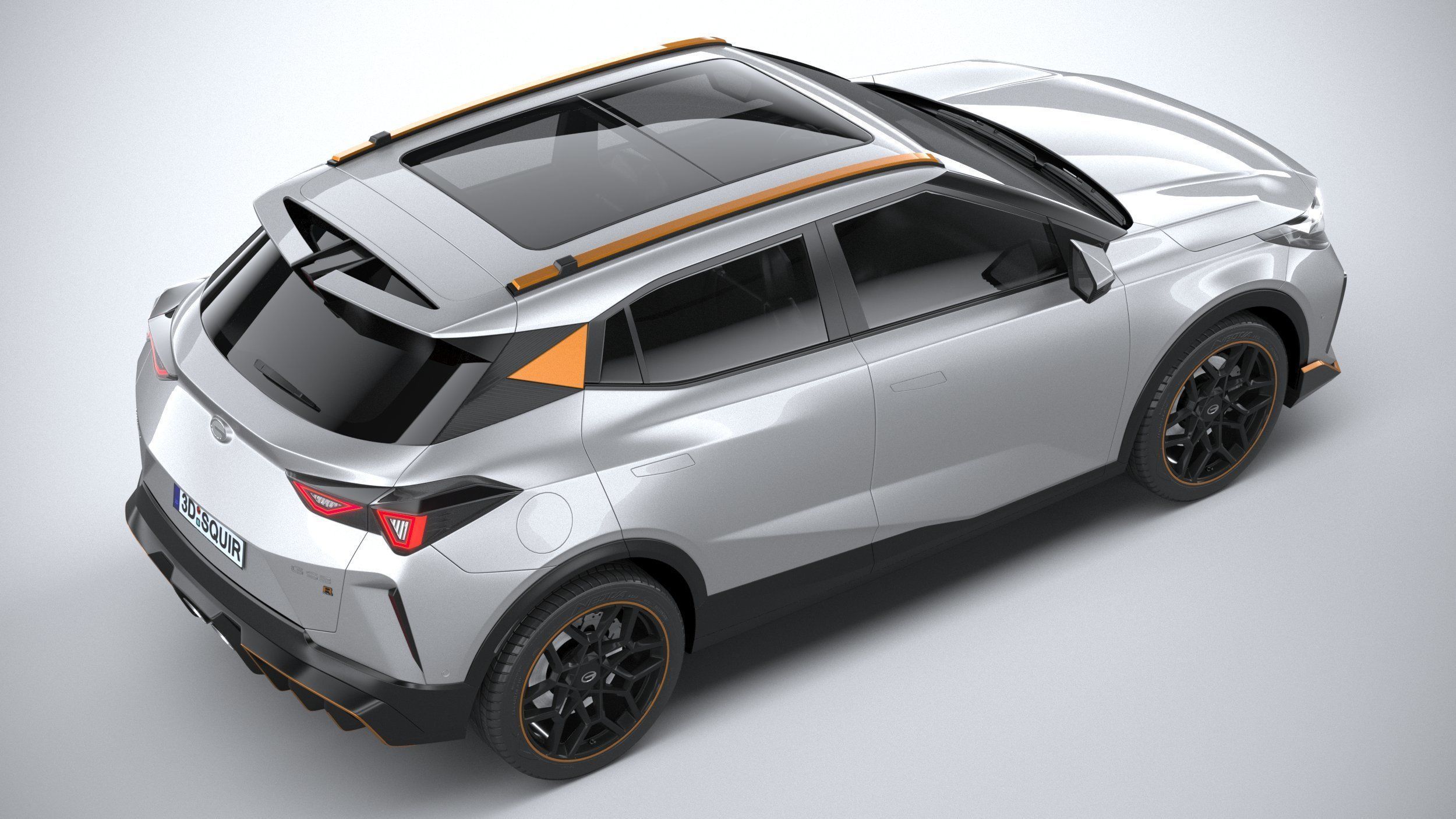 GAC GS3 2023 R Style 3D model | CGTrader