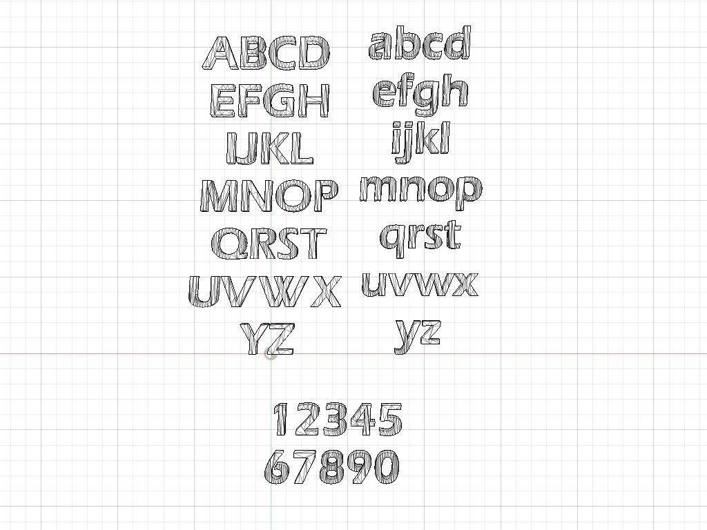 Eras demi itc font free 3D model rigged | CGTrader