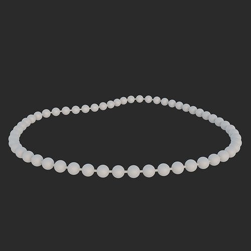 3D model Pearl Necklace VR / AR / low-poly | CGTrader