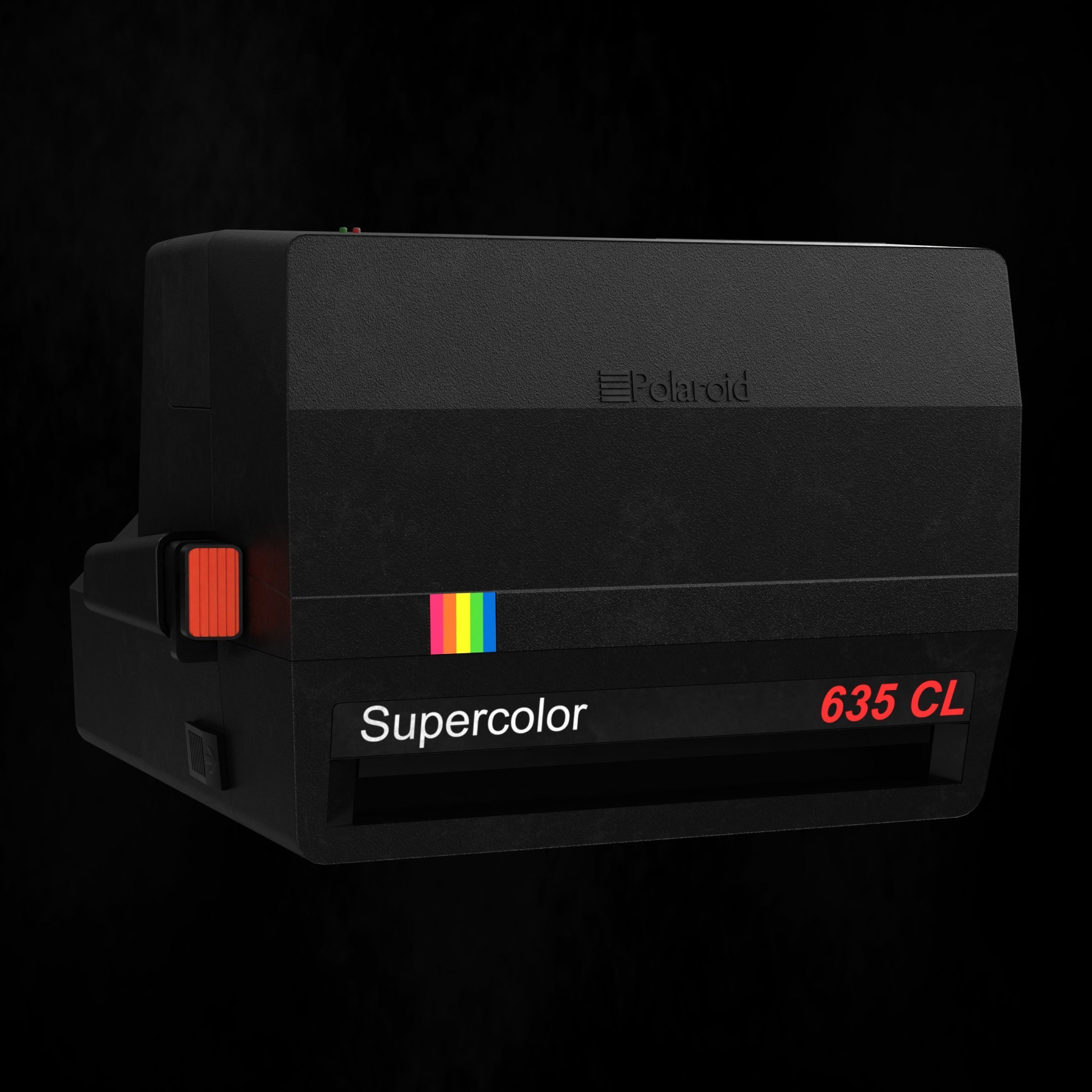 3D model Polaroid Camera Supercolor 635 CL VR / AR / low-poly | CGTrader