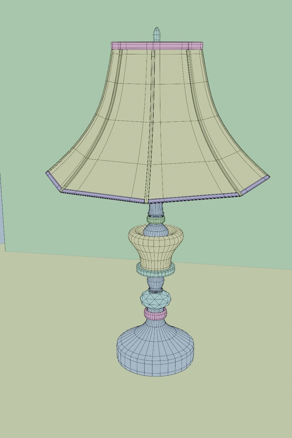 3D model Realistic 3D Table Lamp Model for Product Visualization gaming ...