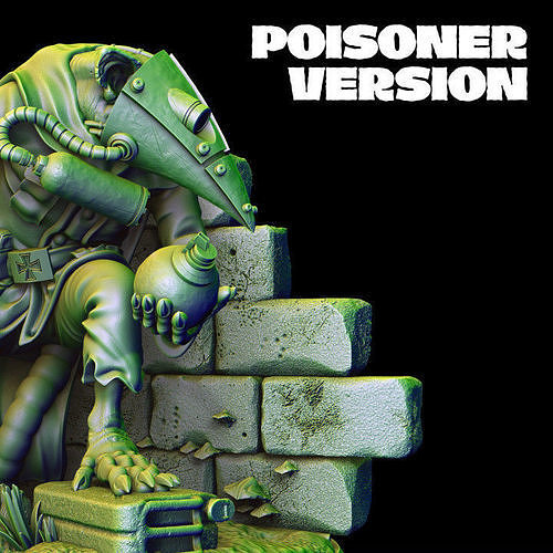 FANTASY WWII REICH RATMAN POISONER VERSION 3D model 3D printable | CGTrader