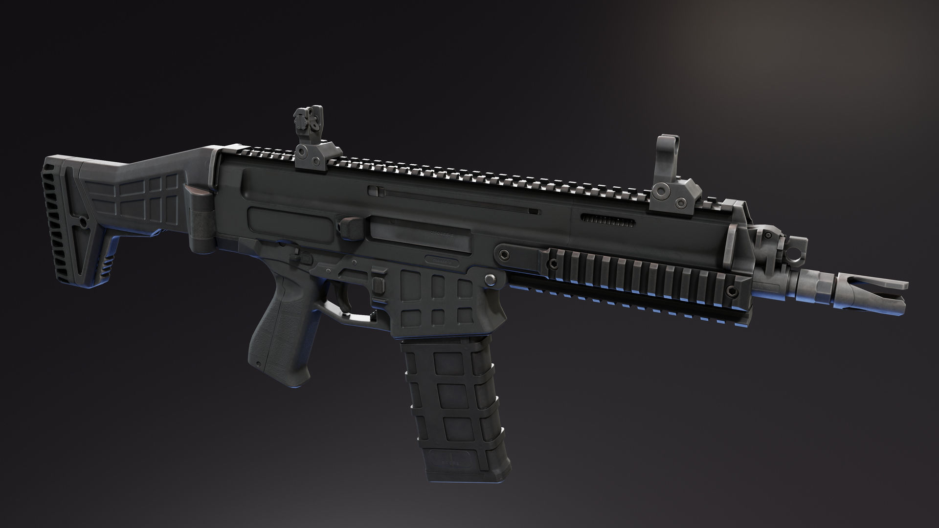 3D model CZ Bren 2 NATO VR / AR / low-poly | CGTrader
