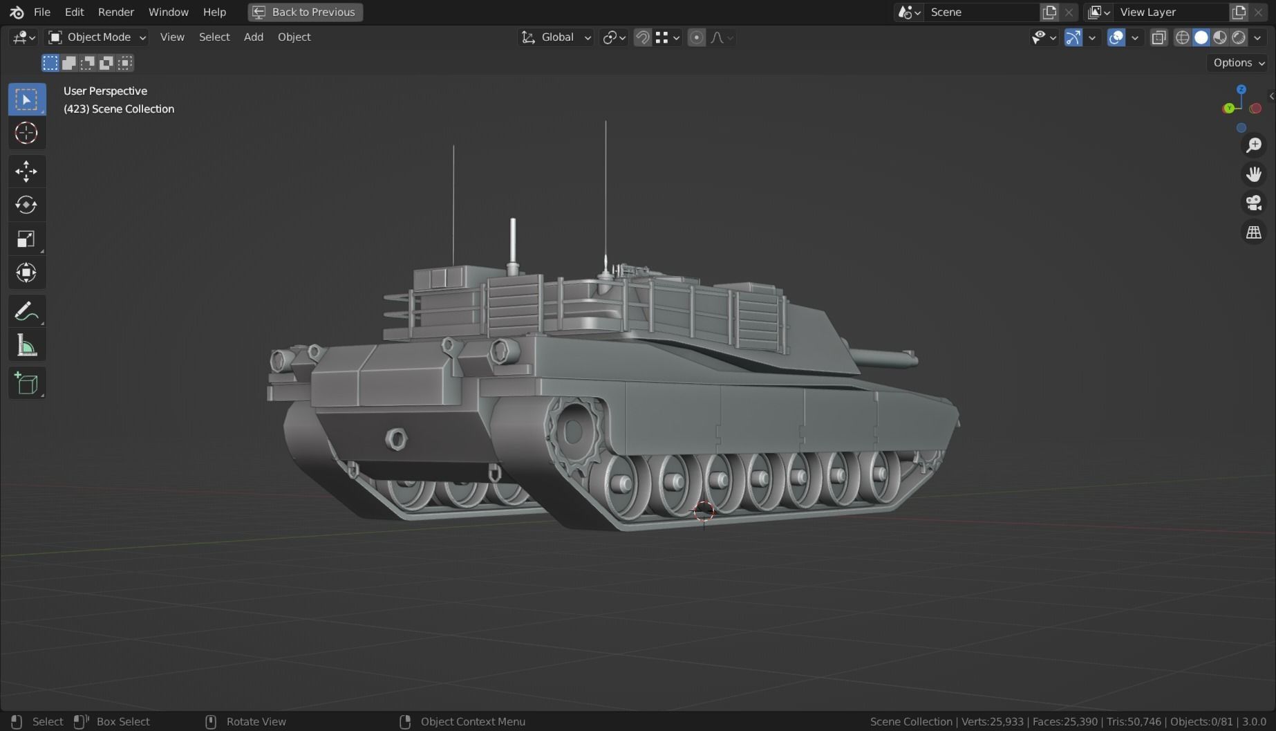 3D model Abrams m1a2 TANK BASE MESH VR / AR / low-poly | CGTrader