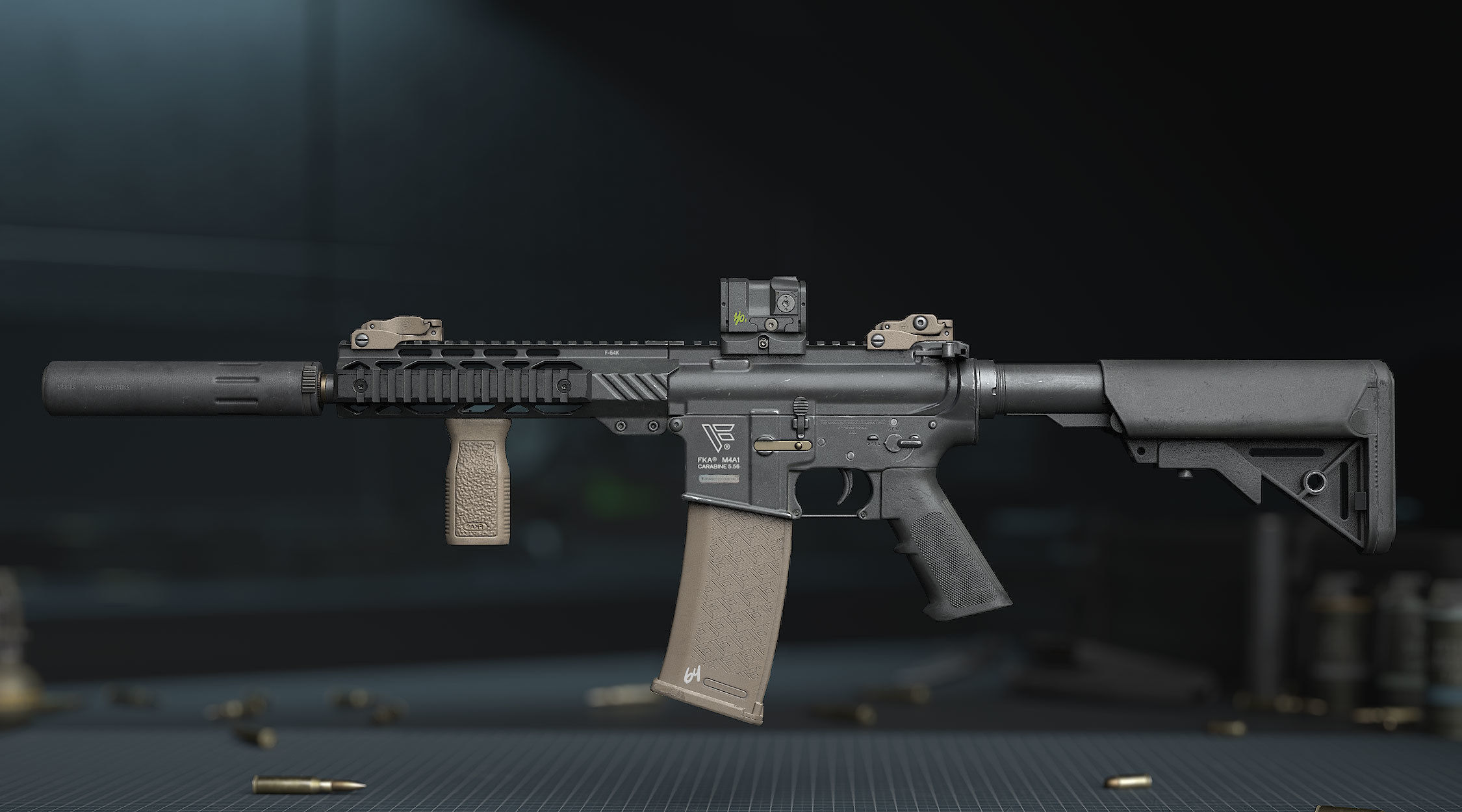 3D model AR15 HoloSight AimPoint VR / AR / low-poly | CGTrader