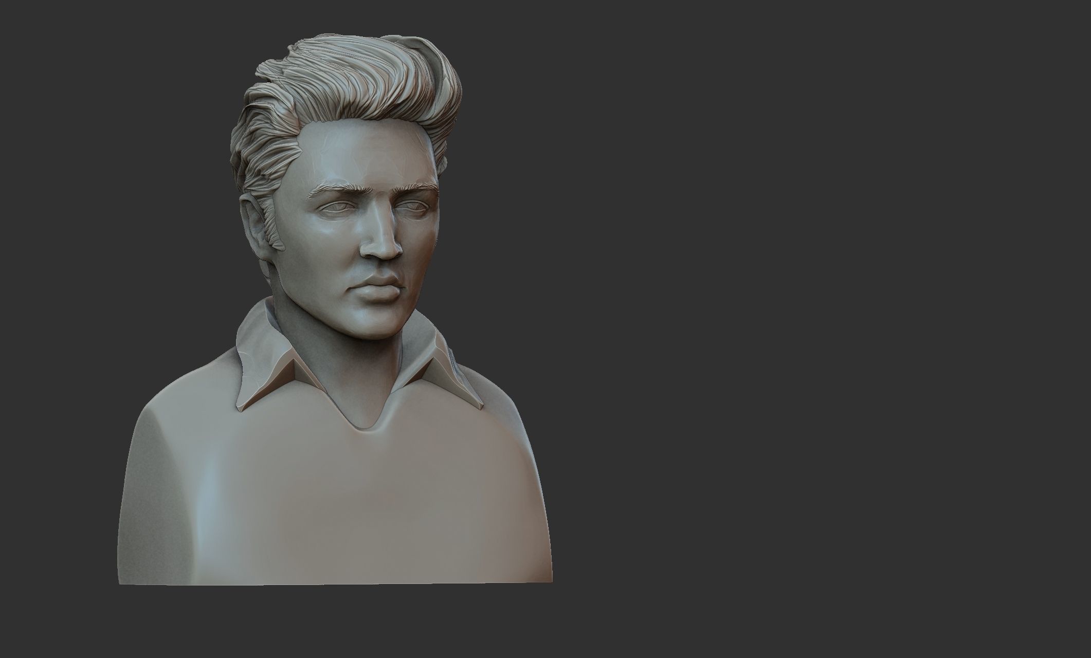 Elvis Presley 3D model 3D printable | CGTrader