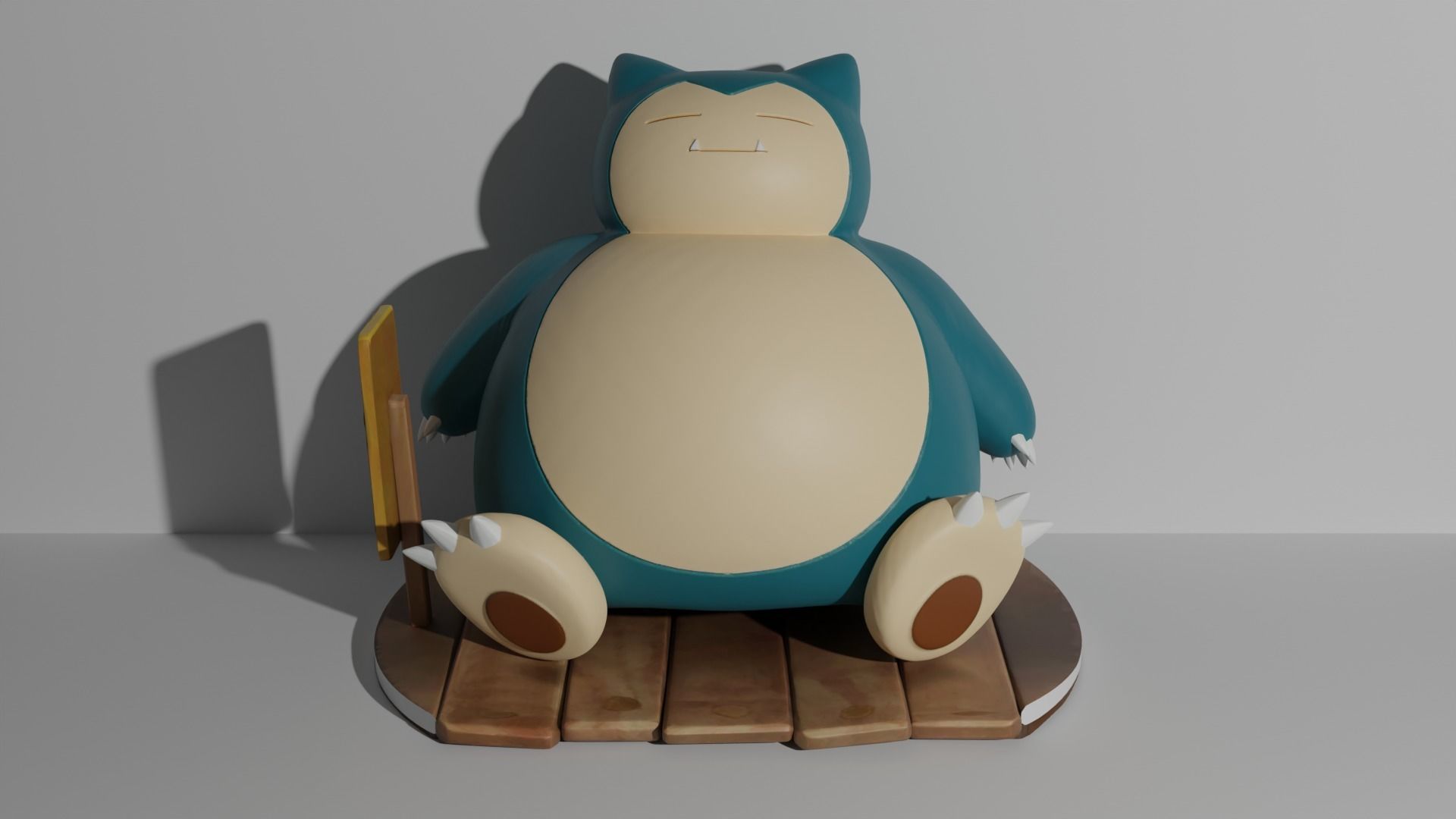 Snorlax pokemon 3D print model 3D model 3D printable | CGTrader