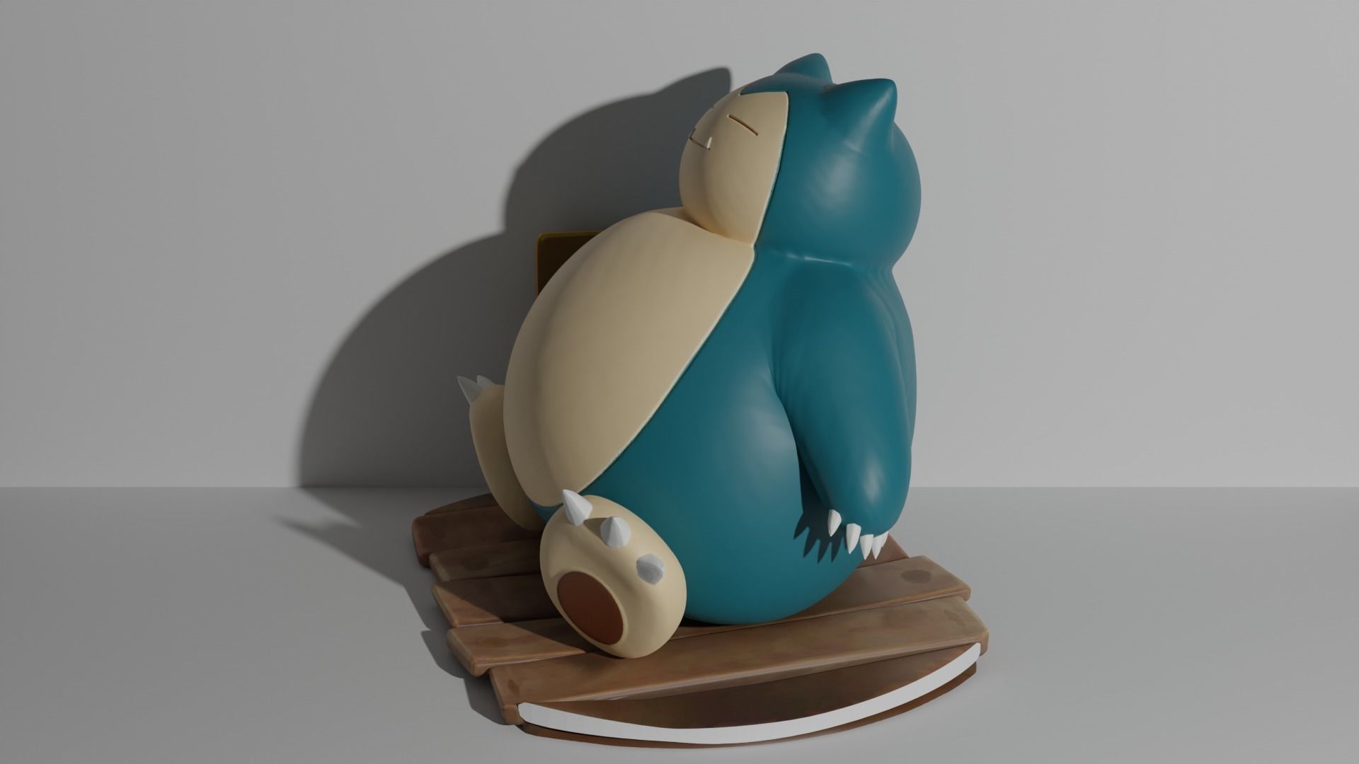 Snorlax pokemon 3D print model 3D model 3D printable | CGTrader