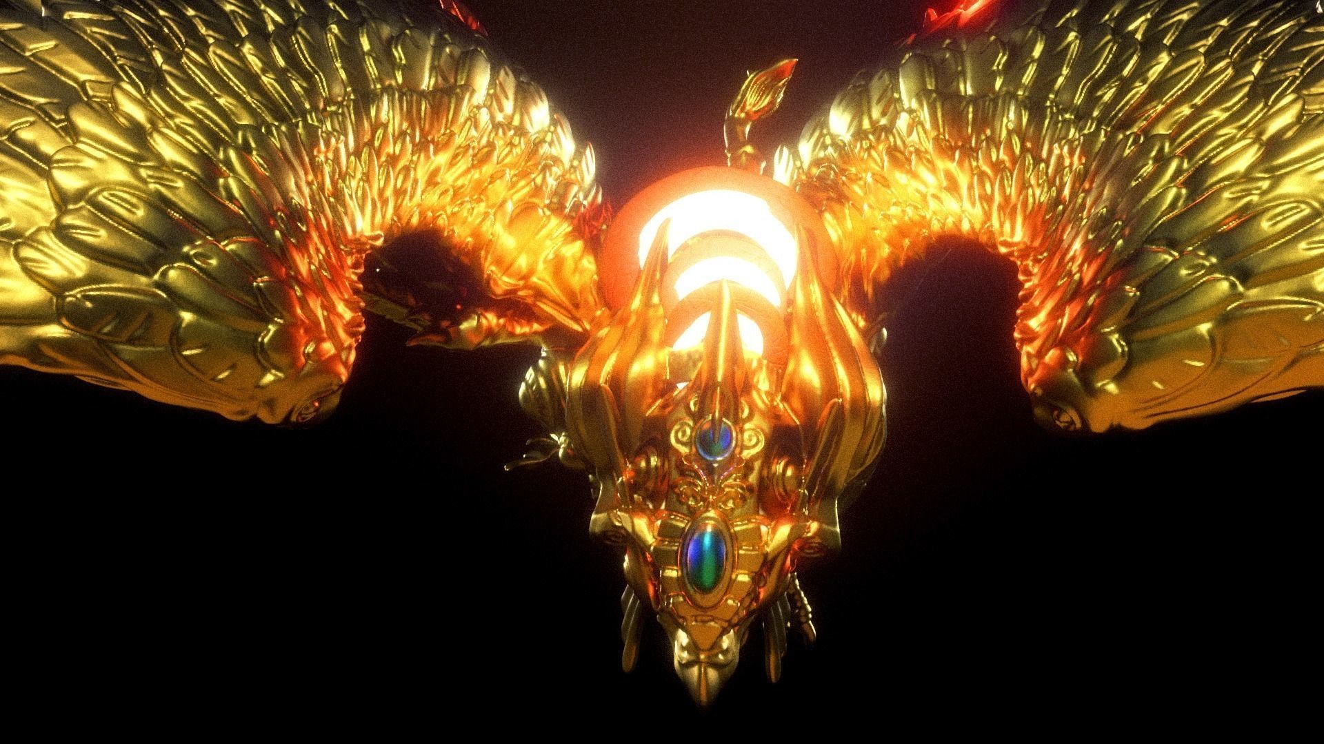 The Winged Dragon of Ra yugioh 3D model 3D printable | CGTrader