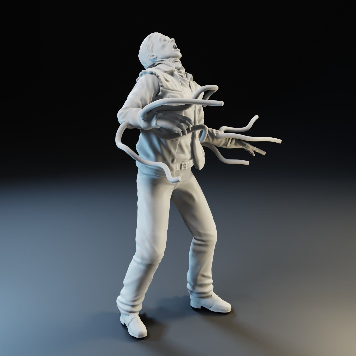 Palmer from The Thing 3D model 3D printable | CGTrader