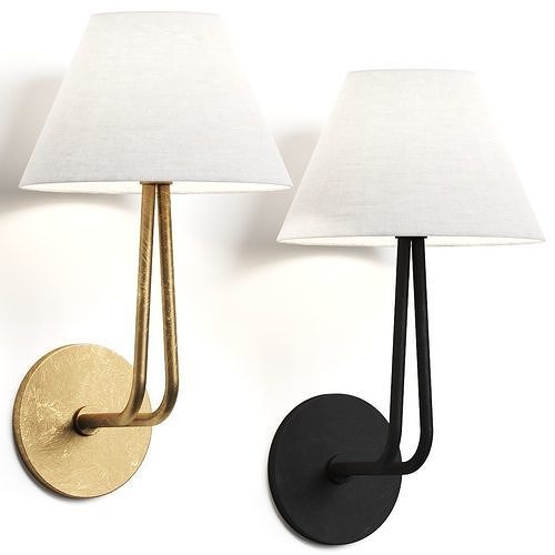 Lulu and Georgia Hayden Sconce Wall Lamp 3D model | CGTrader