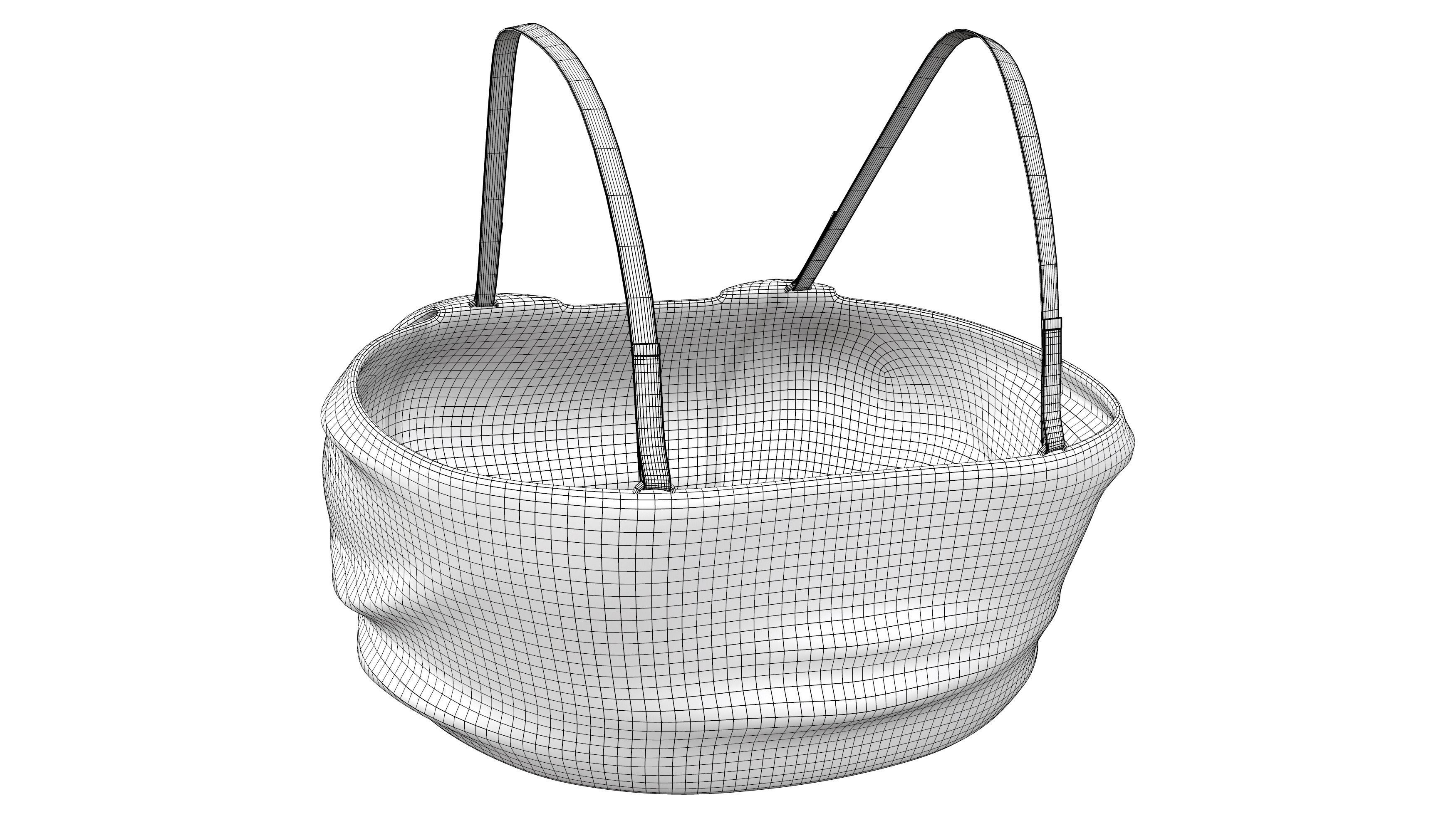 3D model Plush Bralet Top VR / AR / low-poly | CGTrader