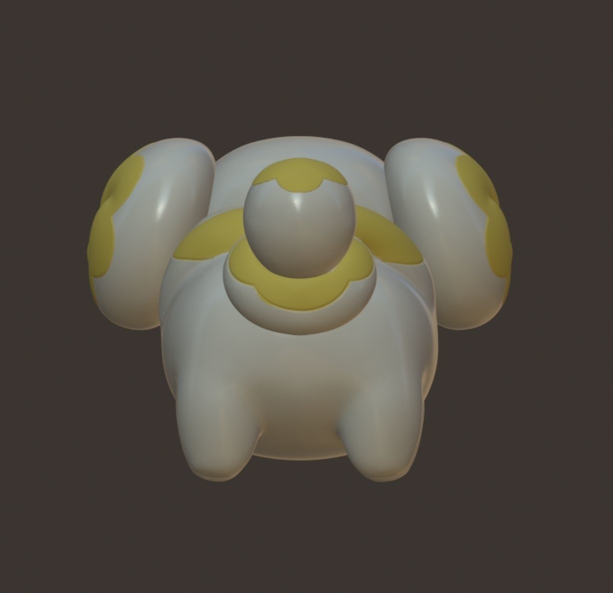 Fidough Pokemon 3D model 3D printable | CGTrader