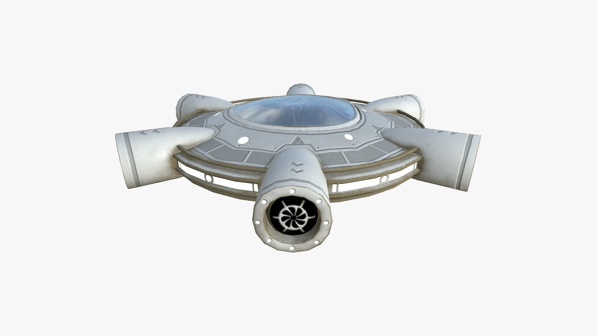 10 Alien Spaceship UFO J Collection - Sci Fi Spacecraft Design VR / AR ...