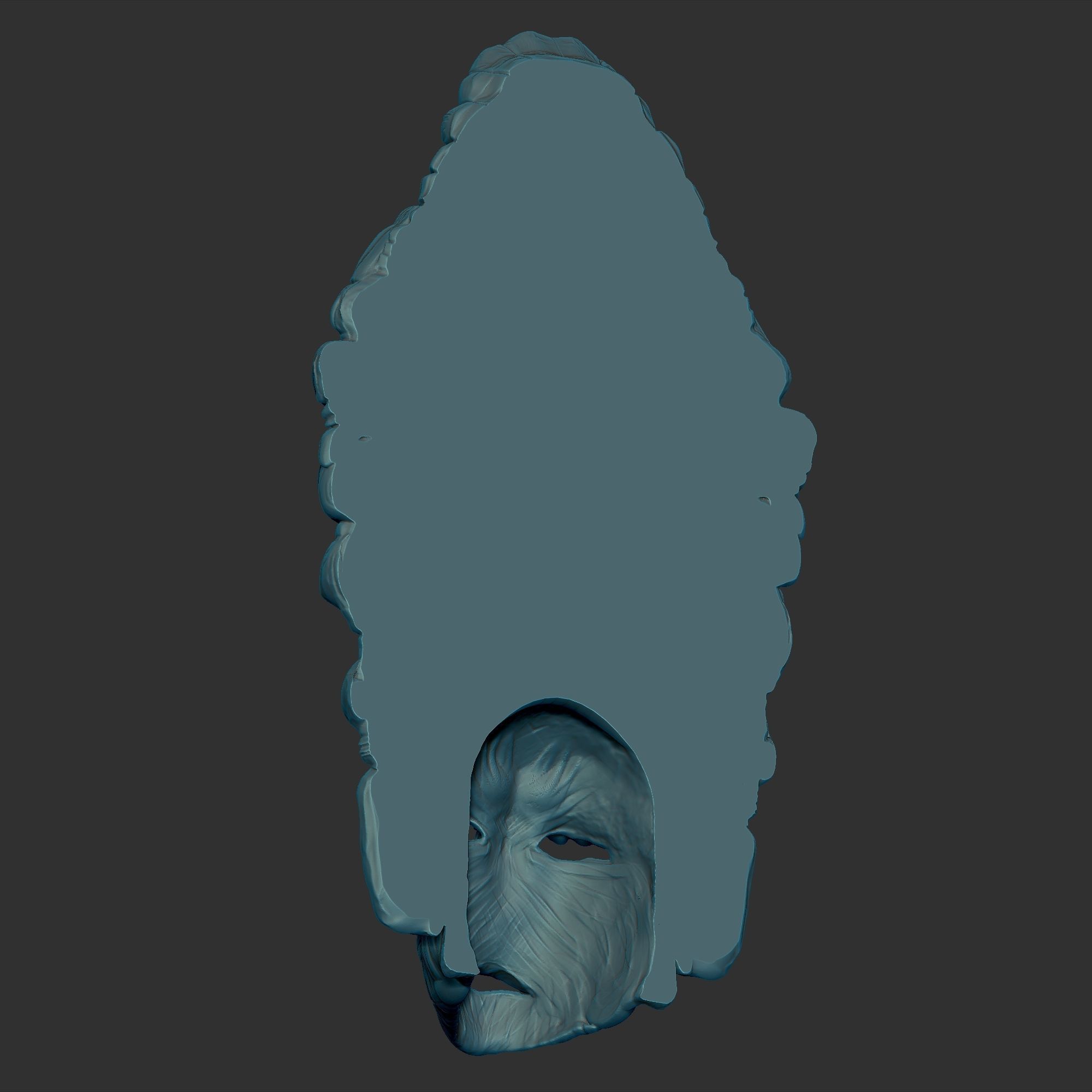 Maya Mask 2 3D model 3D printable | CGTrader