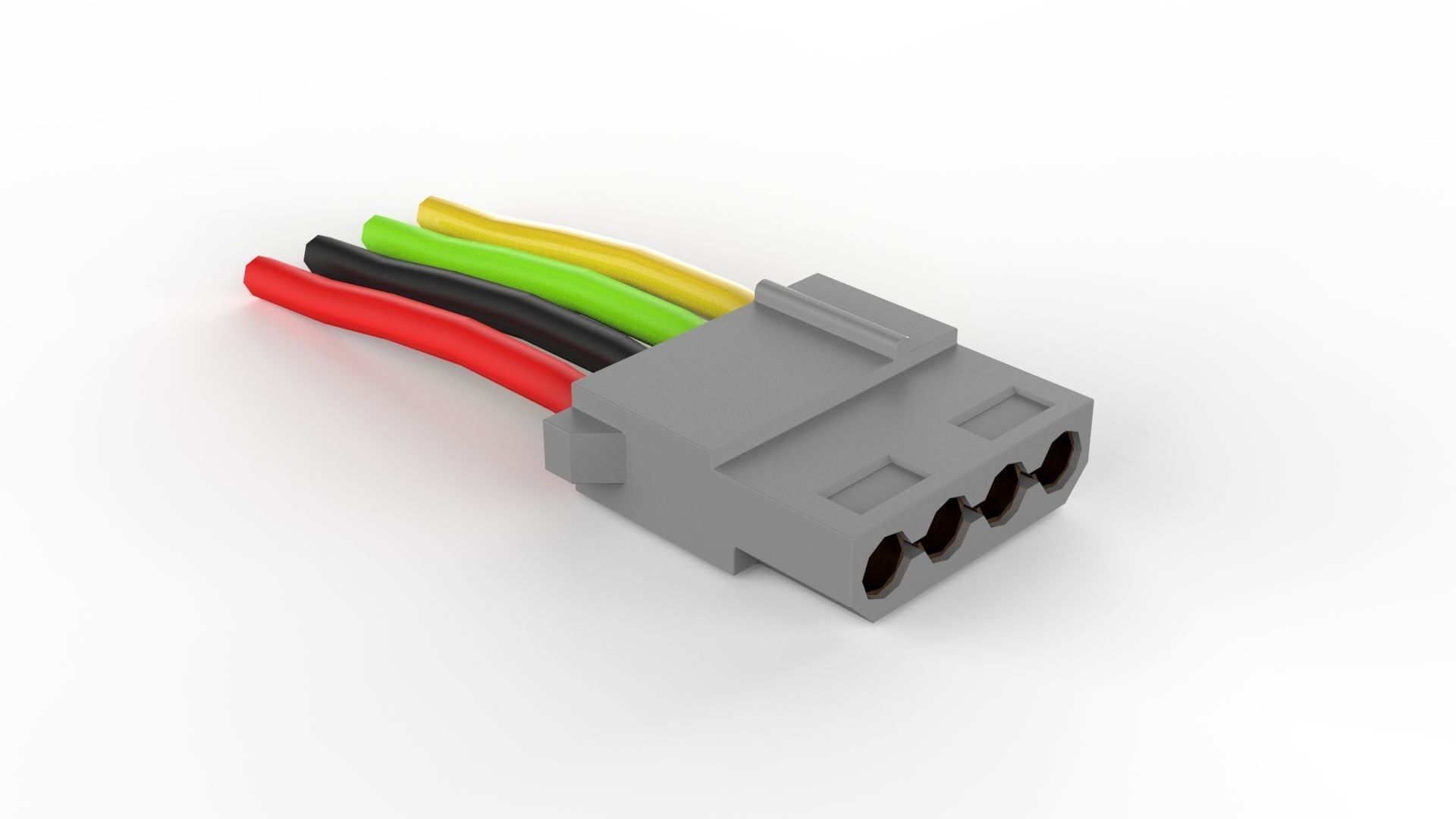 COMPUTER DRIVER POWER SOCKET 3D model | CGTrader