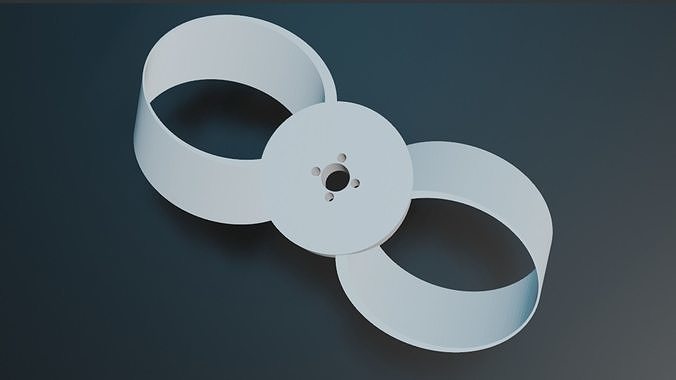 Toroidal Propeller 3D model 3D printable | CGTrader