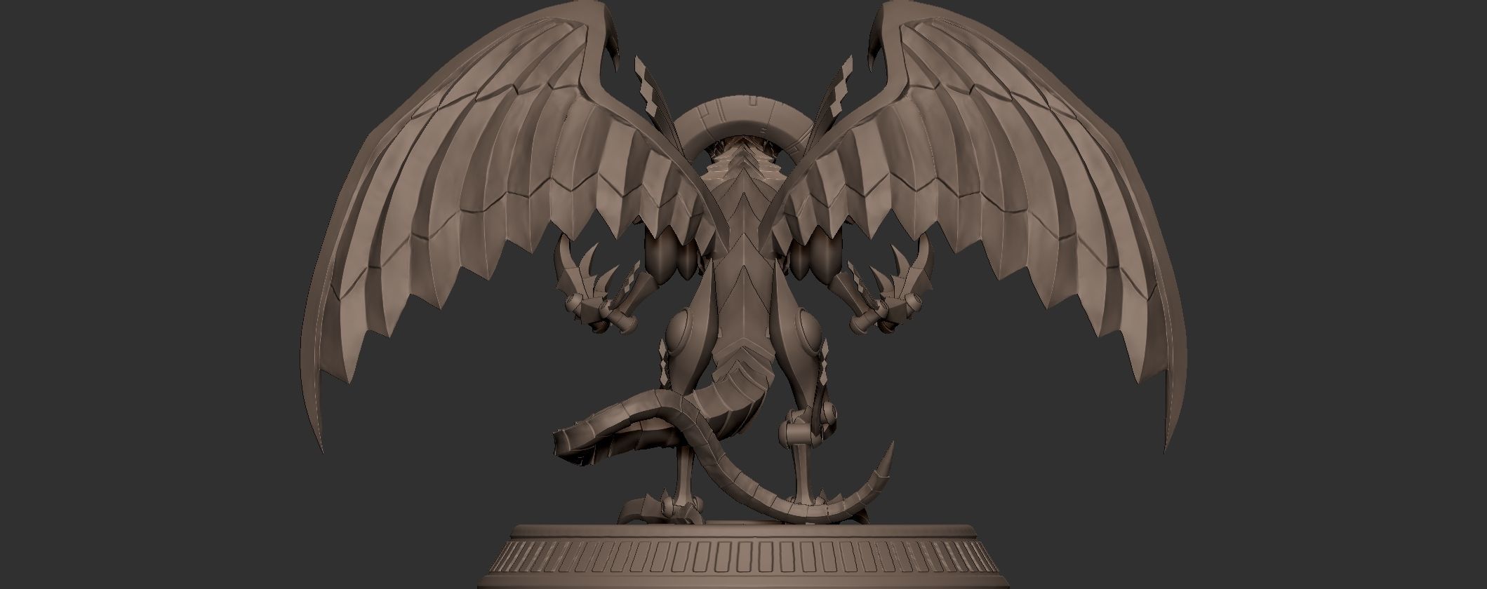 Winged Dragon of Ra 3D model 3D printable | CGTrader
