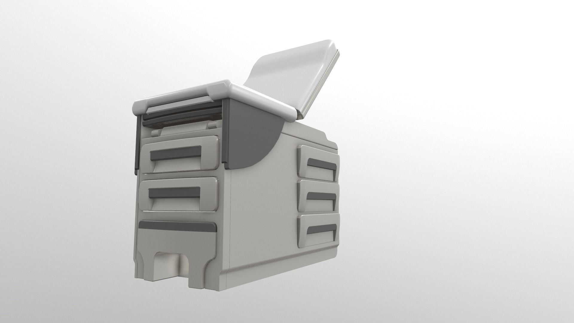 3D model Exam Table VR / AR / low-poly | CGTrader
