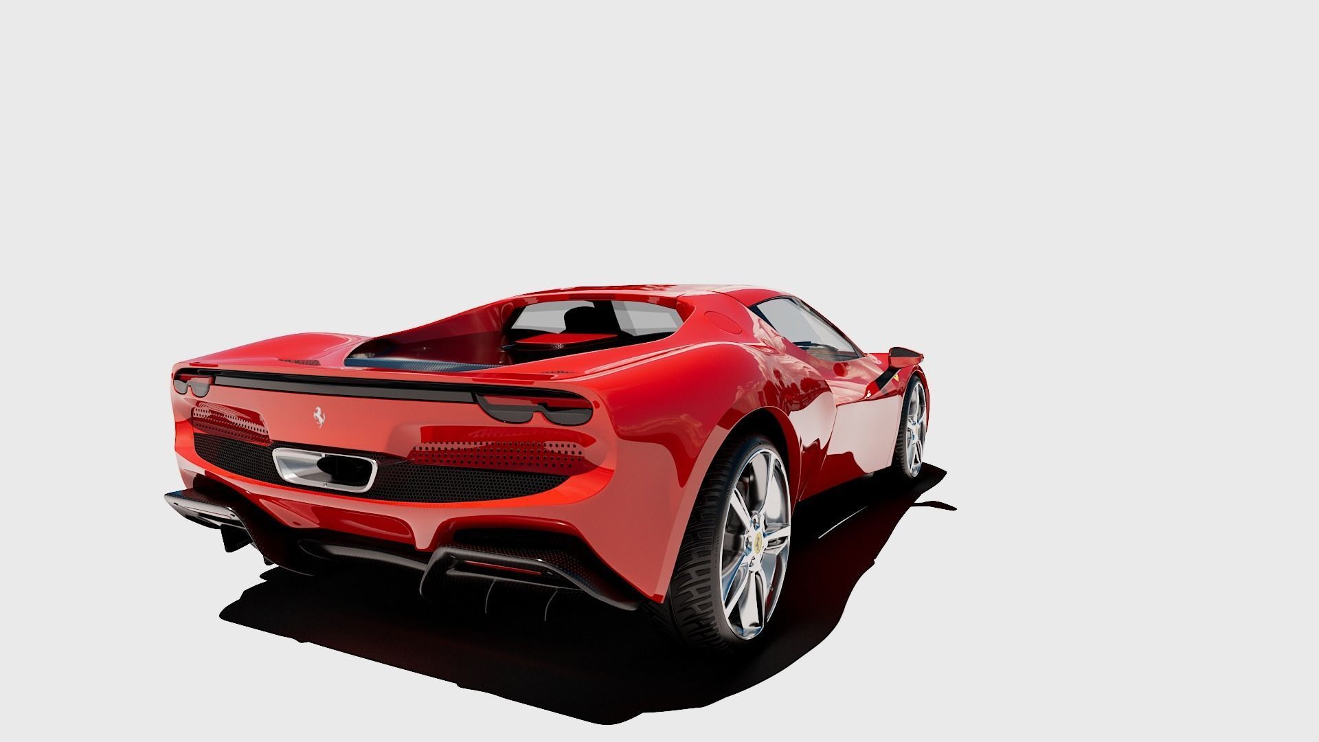 Ferrari 296 GTB 3D Model 3D model | CGTrader