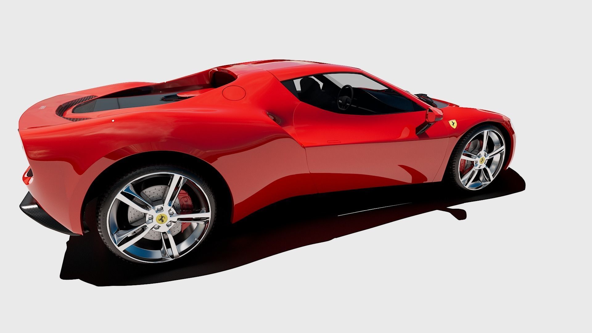 Ferrari 296 GTB 3D Model 3D model | CGTrader