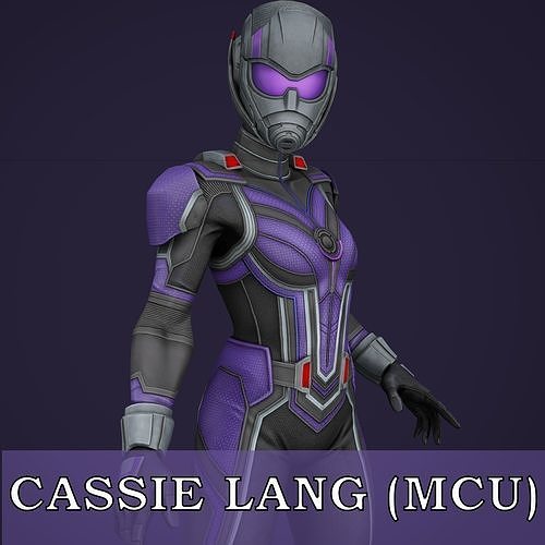 3D model Cassie Lang MCU Game Ready VR / AR / low-poly | CGTrader