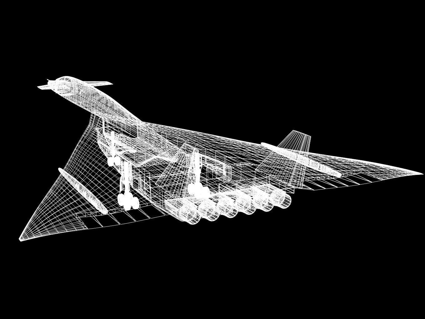 North American XB70 Valkyrie 3D model | CGTrader