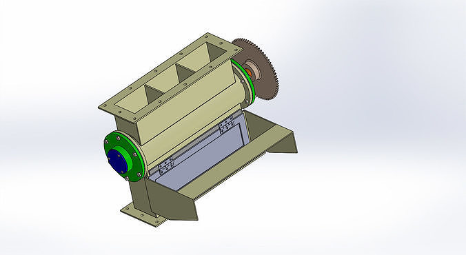 ROTARY AIRLOCK 3D model | CGTrader