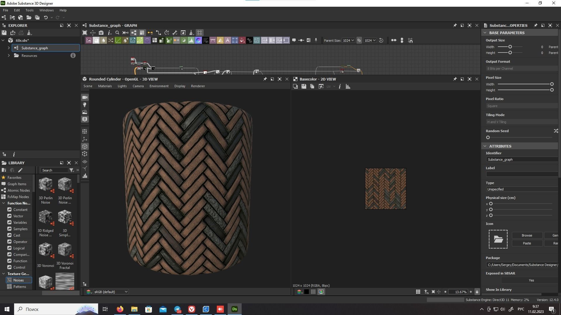 material - broken paving slab free Texture | CGTrader