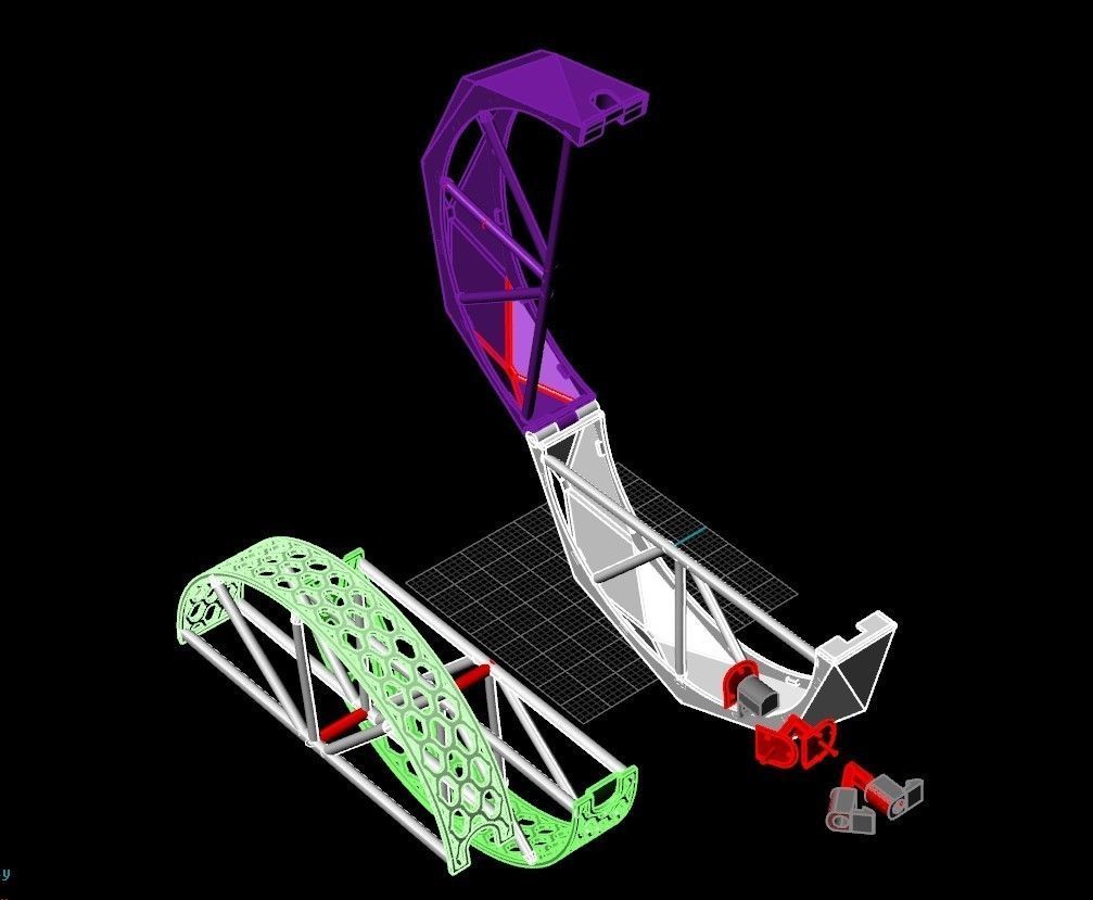 spring lock mechanism bracelet 3D model | CGTrader