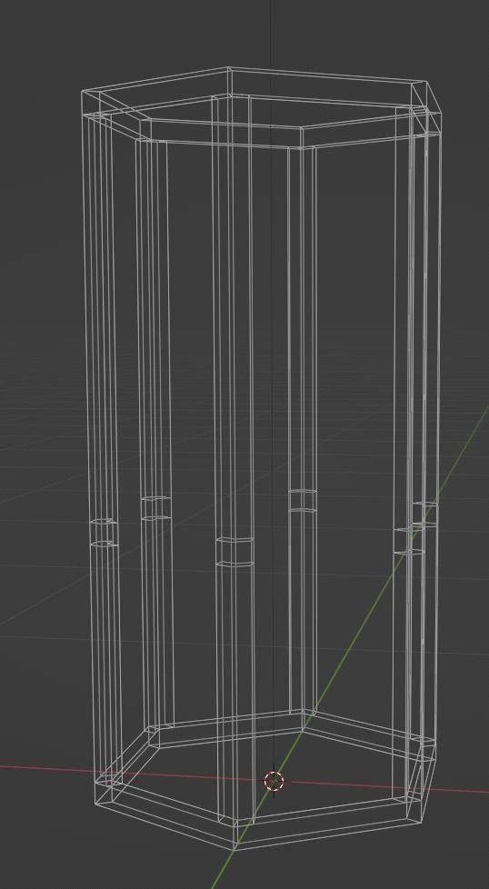 Hexagon End Table 3D model | CGTrader
