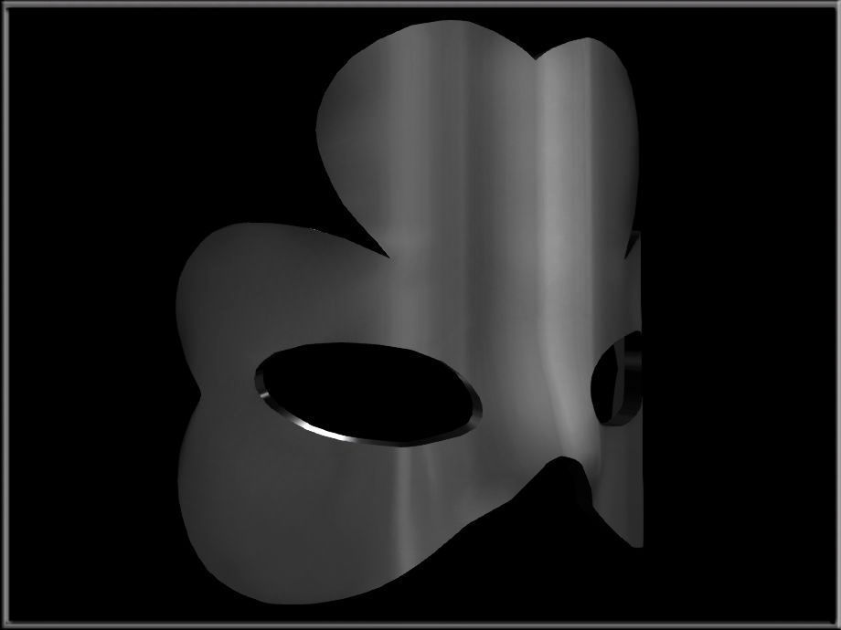 3D model Shamrock mask VR / AR / low-poly | CGTrader