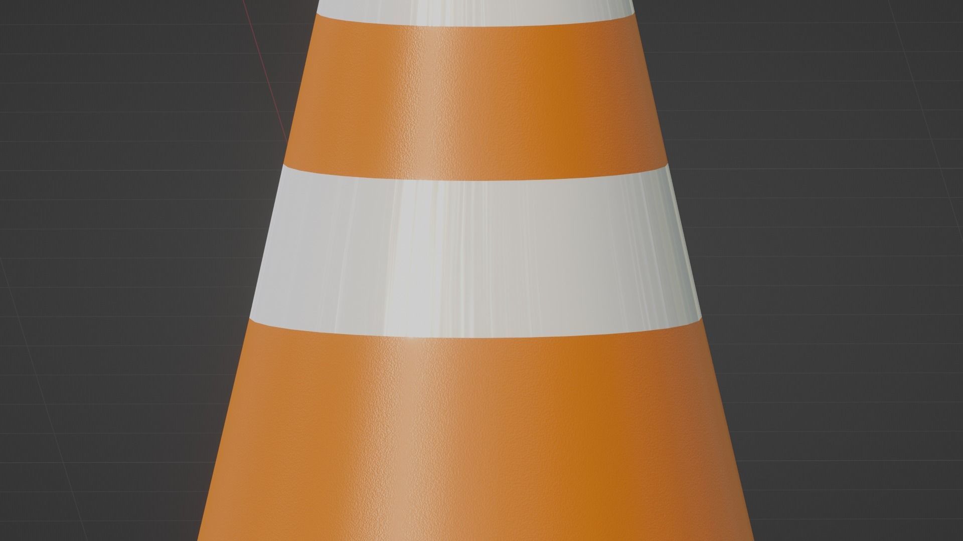 3D model Traffic Cone - low poly - Game Ready Low Poly - 3D VR / AR ...