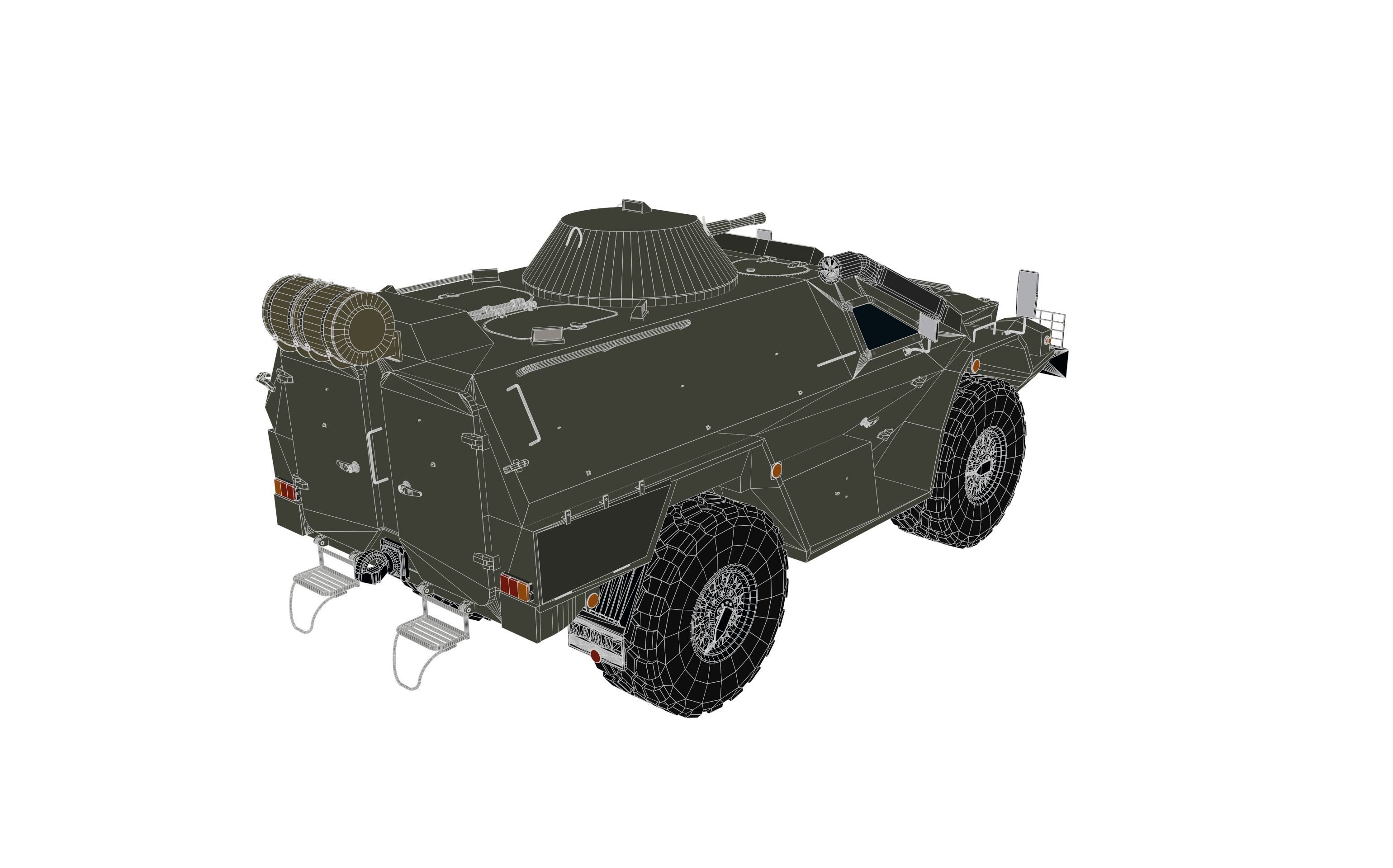 3D model Kamaz 43269 Vistrel PBR Low-poly Game-ready VR / AR / low-poly ...