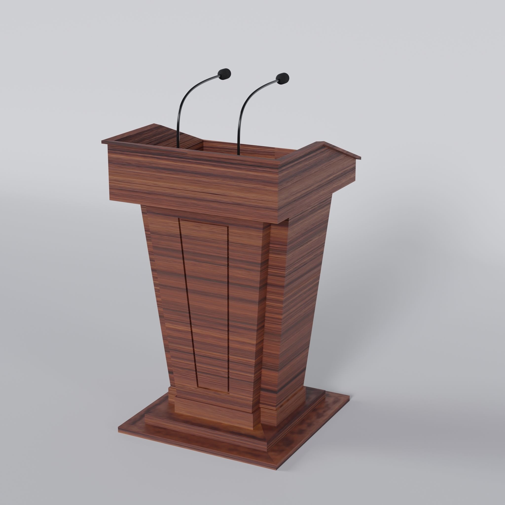 3D model Speech Stand 3d model VR / AR / low-poly | CGTrader