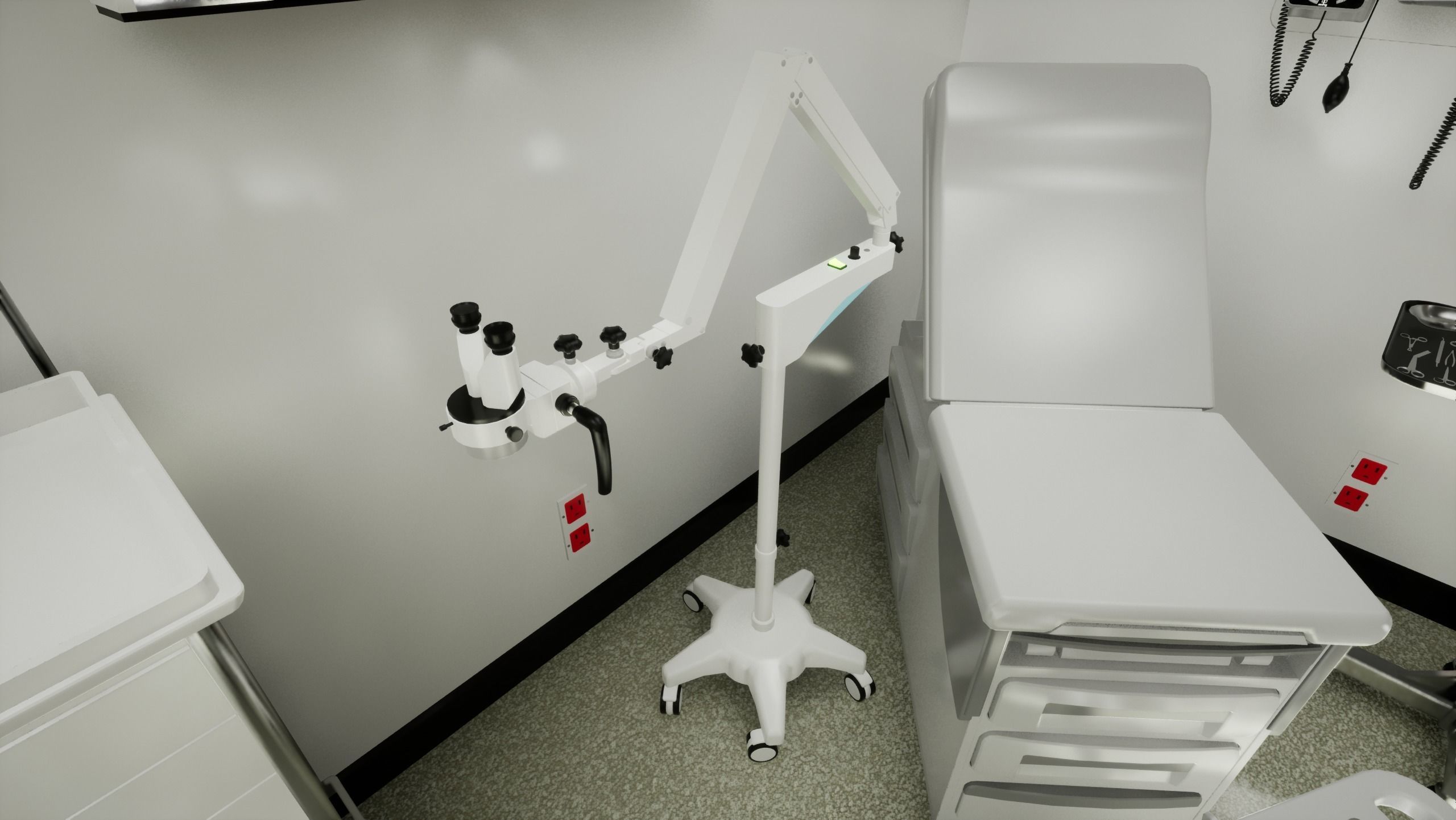 3D model Exam Room VR / AR / low-poly | CGTrader