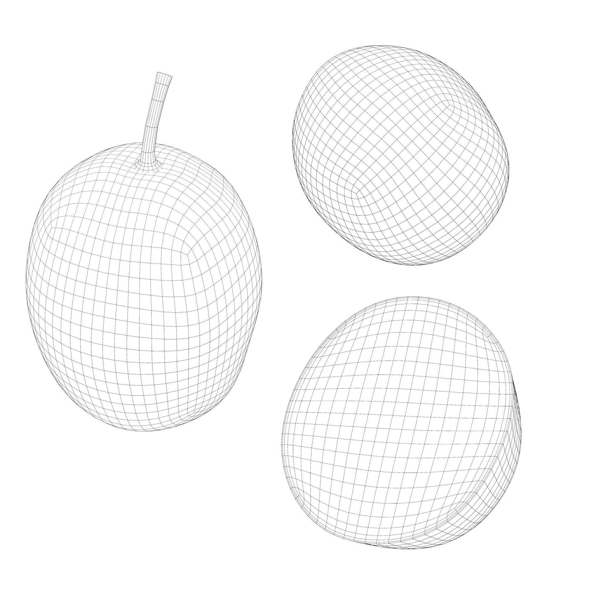 Mburucuya set 3D model | CGTrader