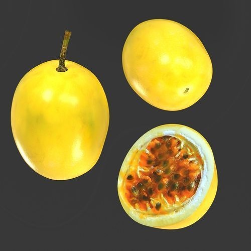 Mburucuya set 3D model | CGTrader