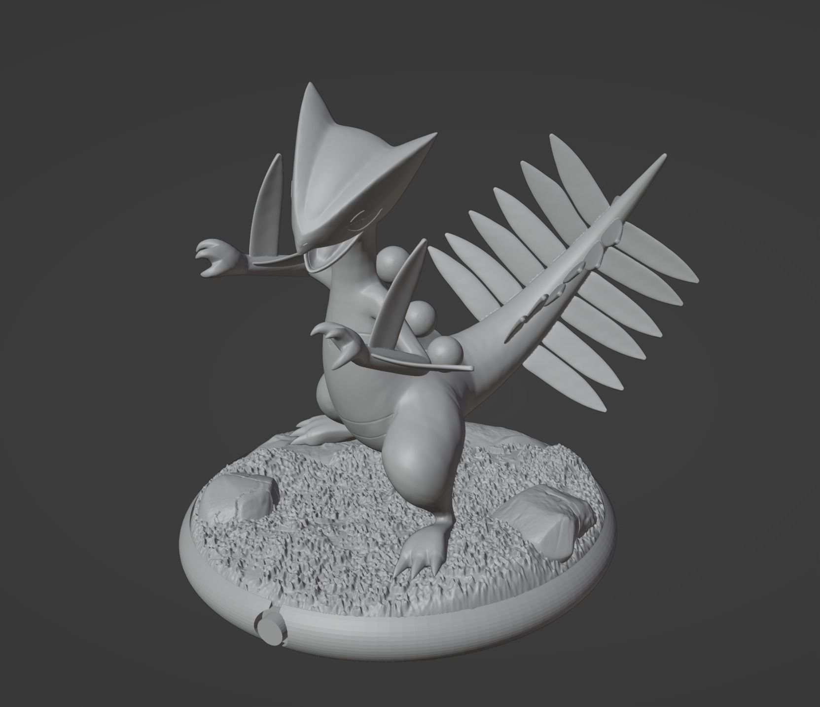 Sceptile pokemon 3D print model 3D model 3D printable | CGTrader