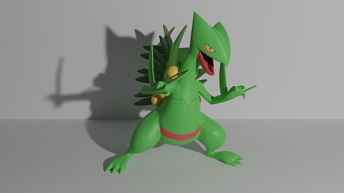 Pokrmon Sceptile Printable