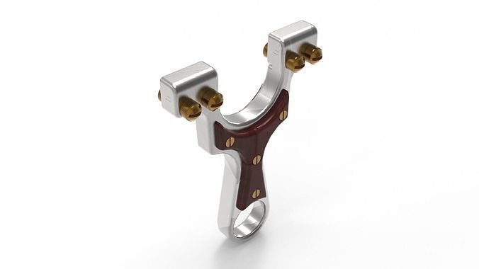 3D model Slingshot metal clamp VR / AR / low-poly | CGTrader