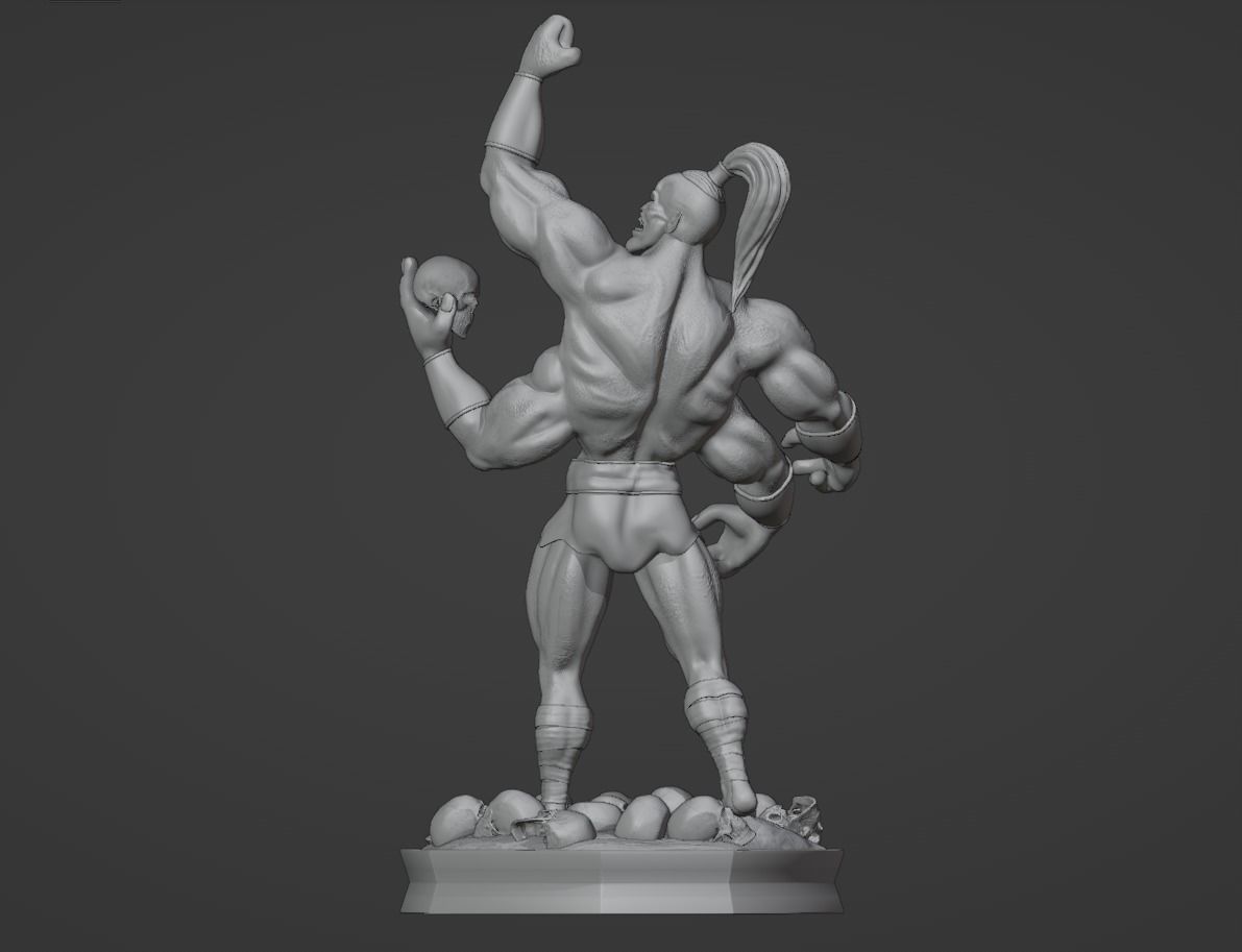 Goro - Mortal Kombat - collectible 3D model 3D printable | CGTrader