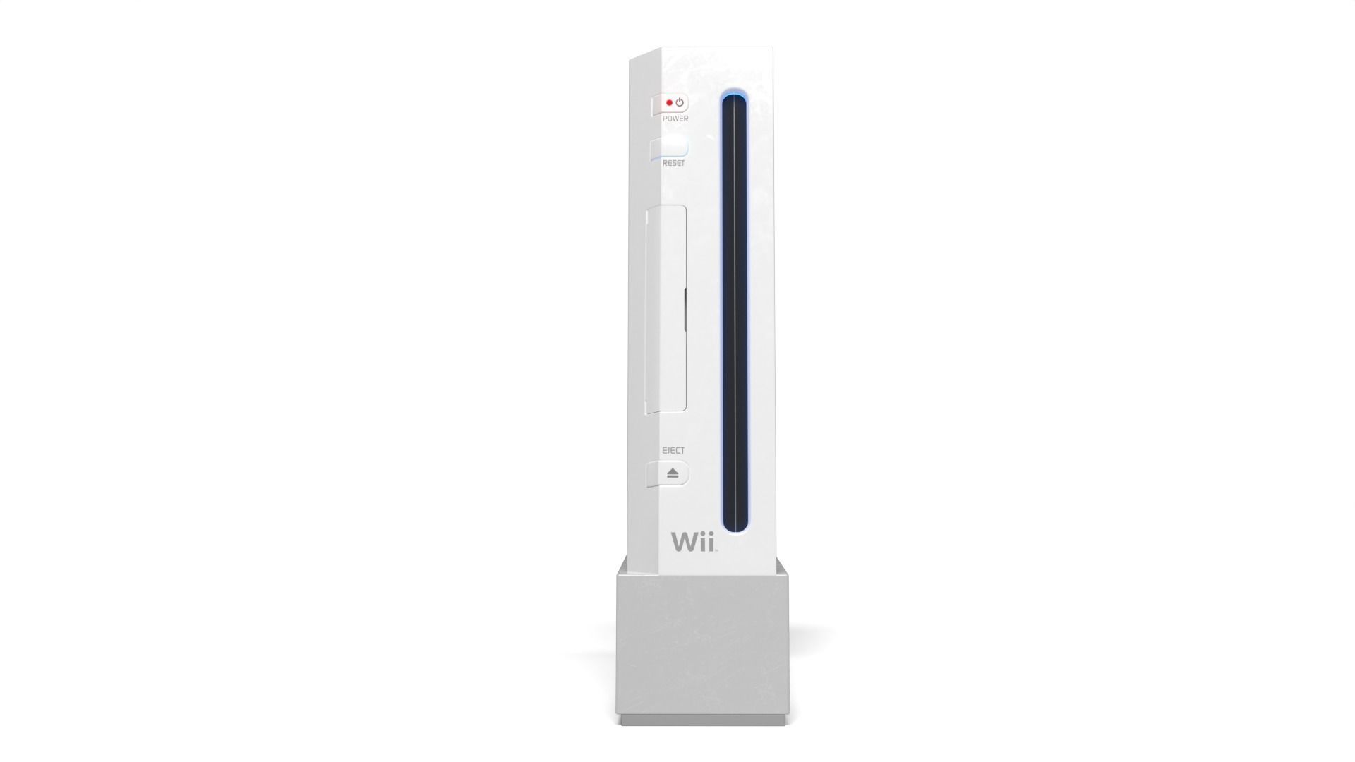 Wii Console 3D model | CGTrader