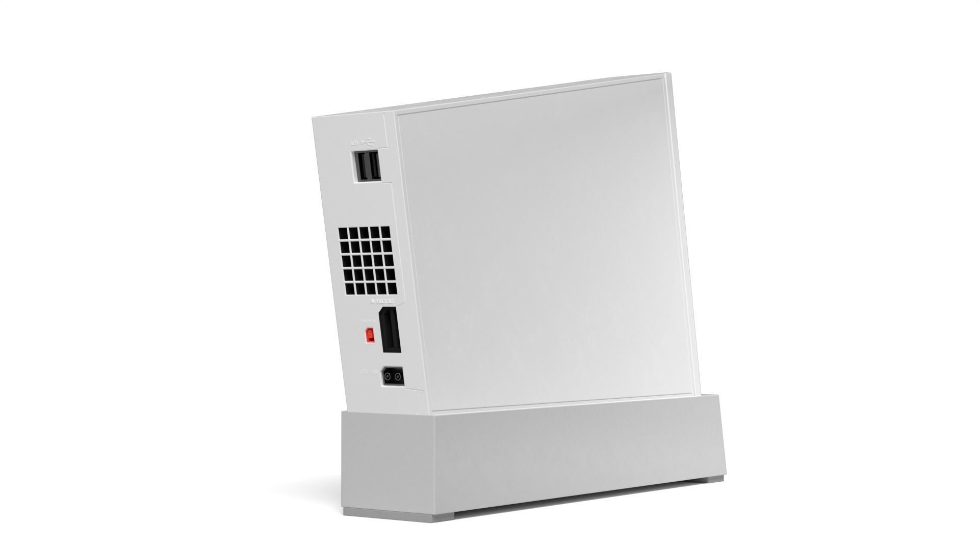 Wii Console 3D model | CGTrader