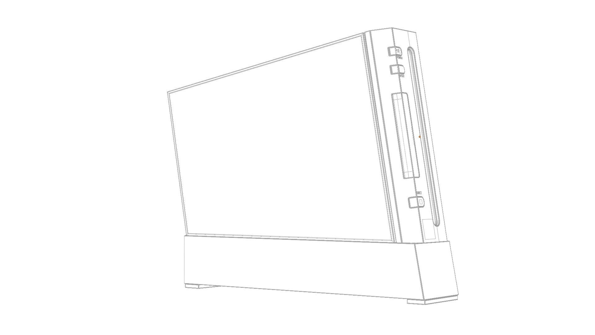 Wii Console 3D model | CGTrader