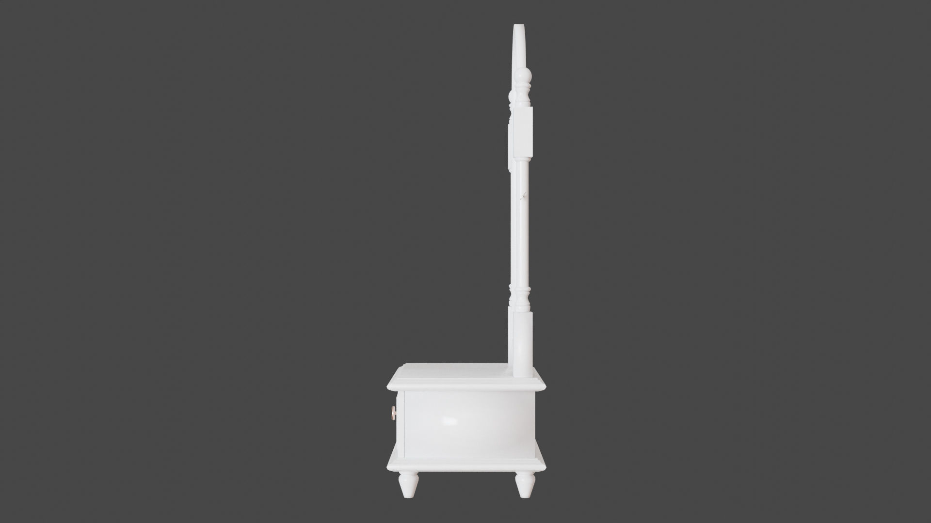 3D model Standing dressing Mirror VR / AR / low-poly | CGTrader