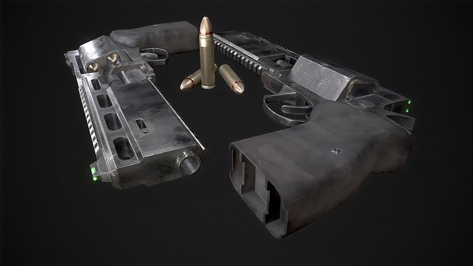 3D model revolver Rsh-12 VR / AR / low-poly | CGTrader