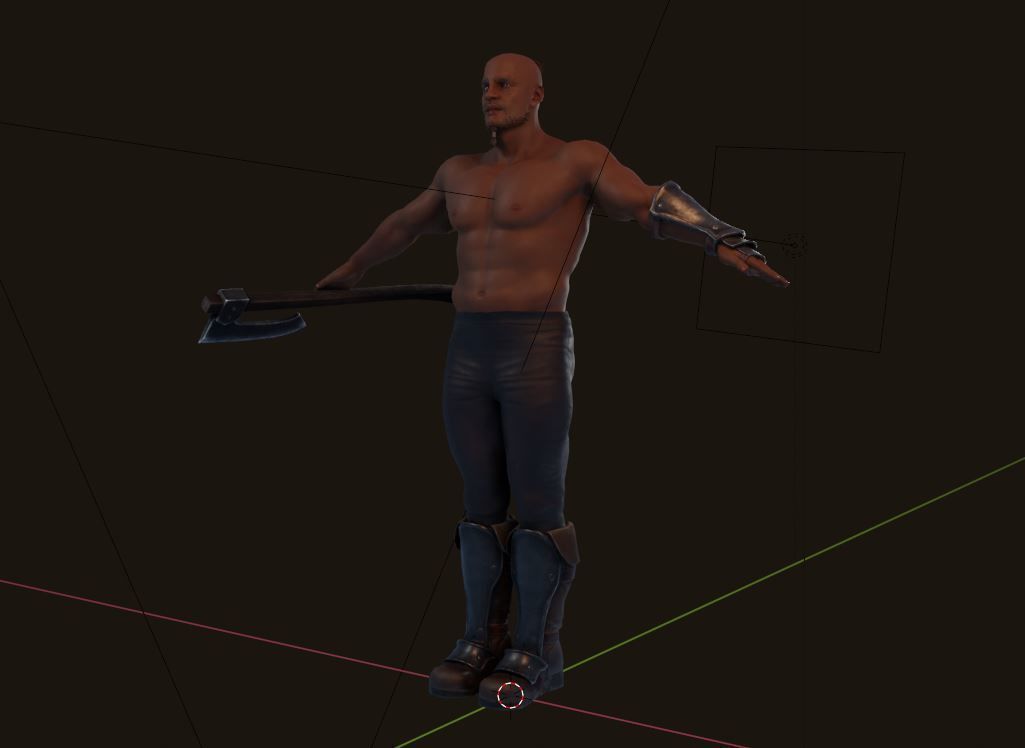 3D model Realistic Male Full body character VR / AR / low-poly | CGTrader